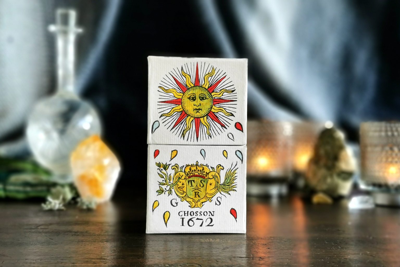 GS Chosson Hand-painted Tarot – Tarot Sheet Revival