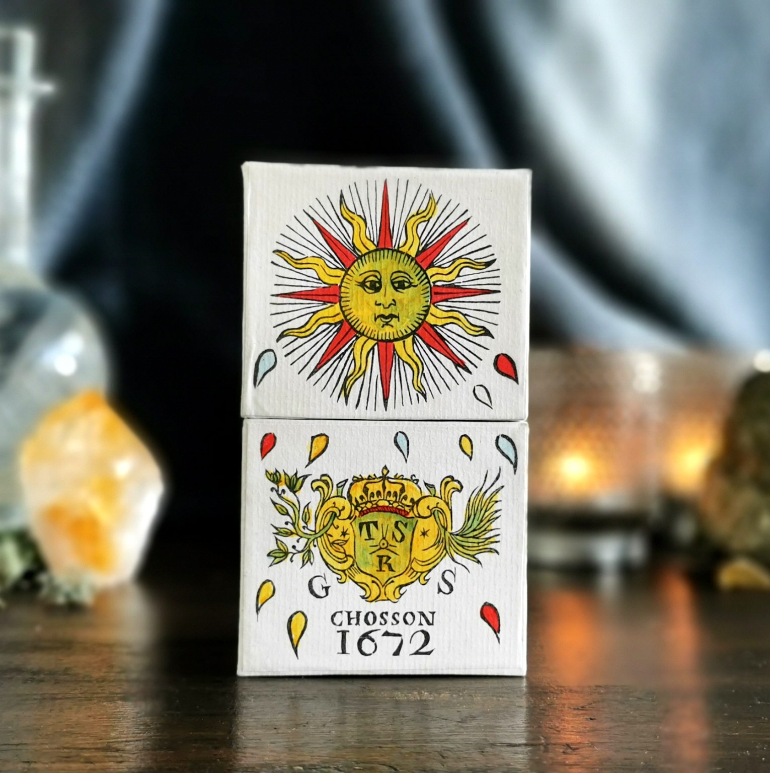 GS Chosson Hand-painted Tarot – Tarot Sheet Revival
